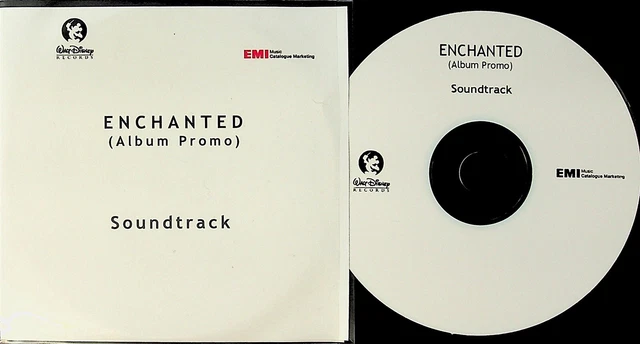 ENCHANTÉ - BANDE originale de film Disney CD PROMO (2007) Alan Menken ...