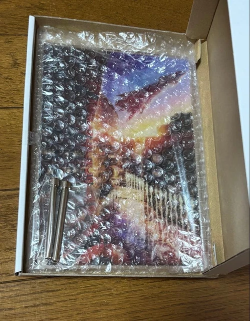 GINGA EIYU DENSETSU Die New These Acrylic Art Stand Galaxy Ruby Sunset ...