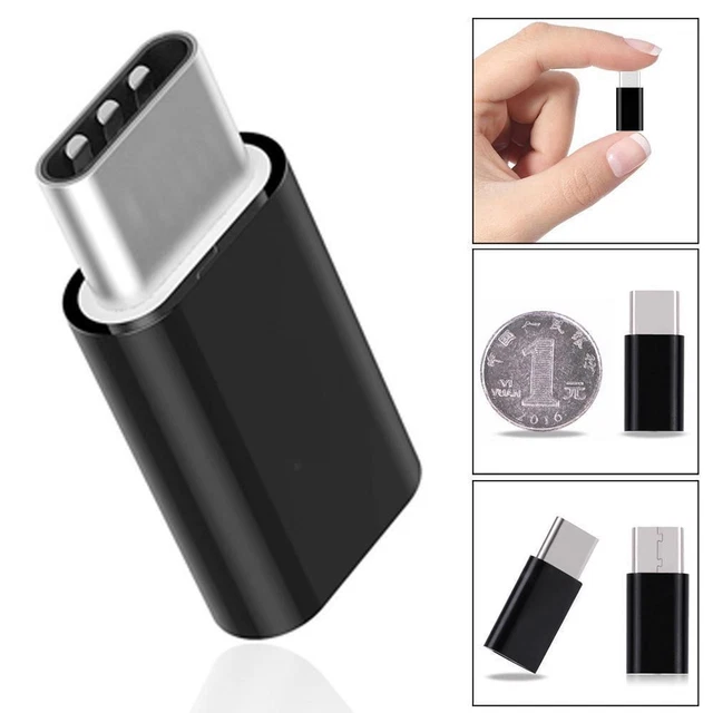 1X TYPE C To Micro USB Adapter Type-C 3.0 OTG Converter 2.0 USB ...