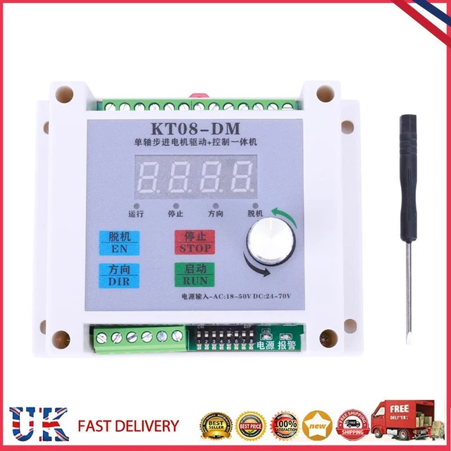 UK KTO8-DM PULSE Generator Stepper Motor Driver Controller 32-bit DSP ...