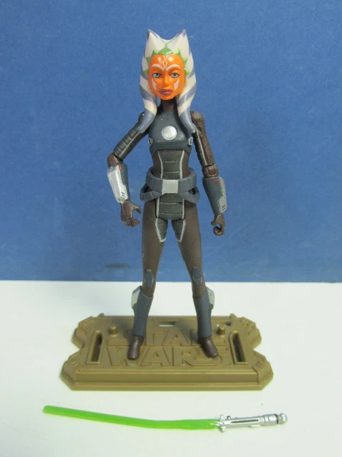 RARE STAR WARS AHSOKA TANO ACTION FIGURE animated CLONE WARS CW15 ...
