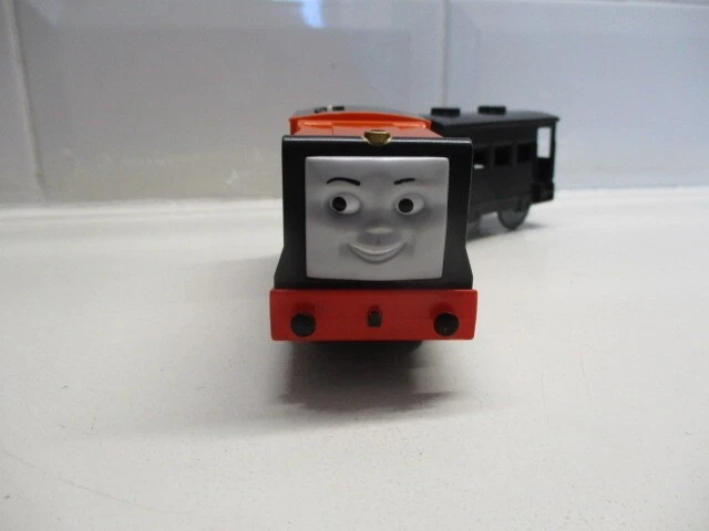 TOMY TRACKMASTER THOMAS the tank engine train rusty and coach £11.99 ...