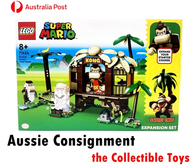 LEGO SUPER MARIO: Donkey Kong's Tree House Expansion Set (71424) Brand ...