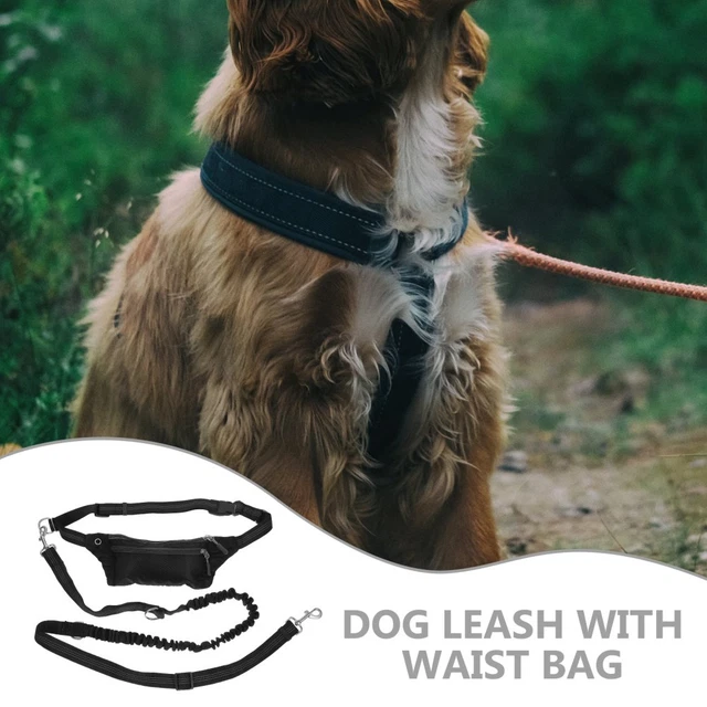 DOG WALKING BELT Slip Lead Bungee Leash for Running Around Waist $36.61 ...