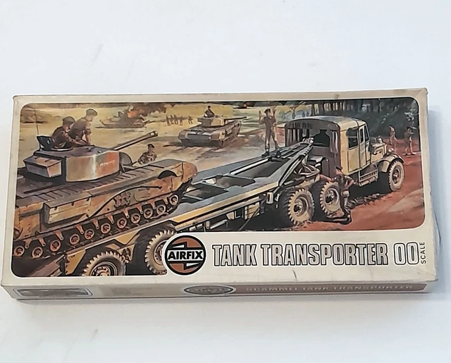 AIRFIX SERIES 2 Tank Transporter 00 Scale Model kit Complete EUR 11,42 ...