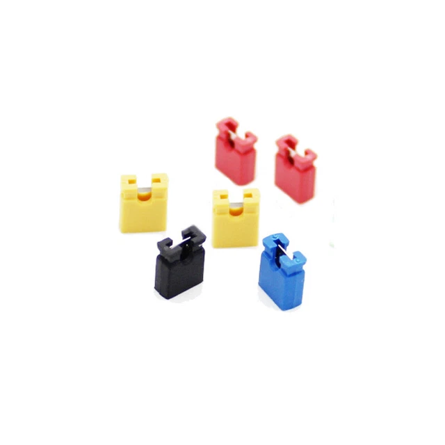 2.54MM PCB PIN Header Jumper Cap Short Shunt Links Motherboard Colorful ...