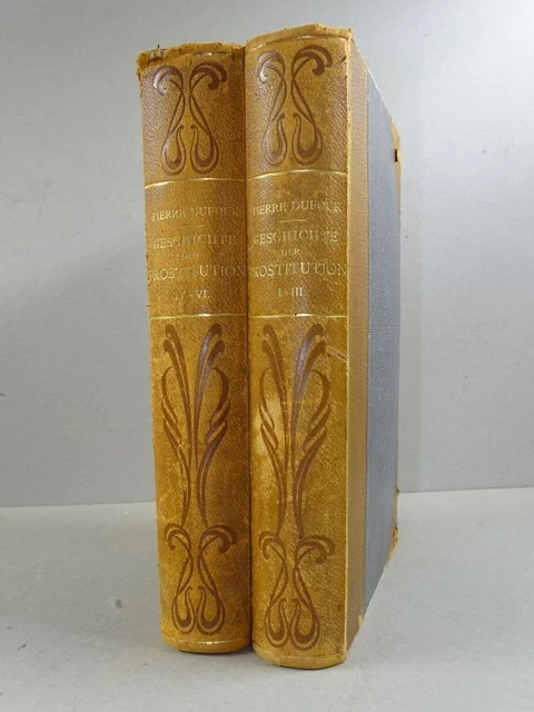 GESCHICHTE DER PROSTITUTION - Dufour Helbing - 2 Bde Sittengeschichte ...