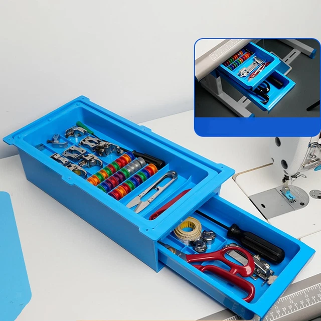 SEWING MACHINE TABLE Stand Sliding Drawer Multiuse DIY Container ...