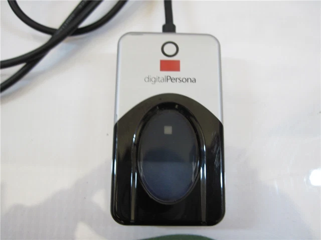 DIGITAL PERSONA U.ARE.U 4500 USB Fingerprint Scanner Reader 50013-001 ...