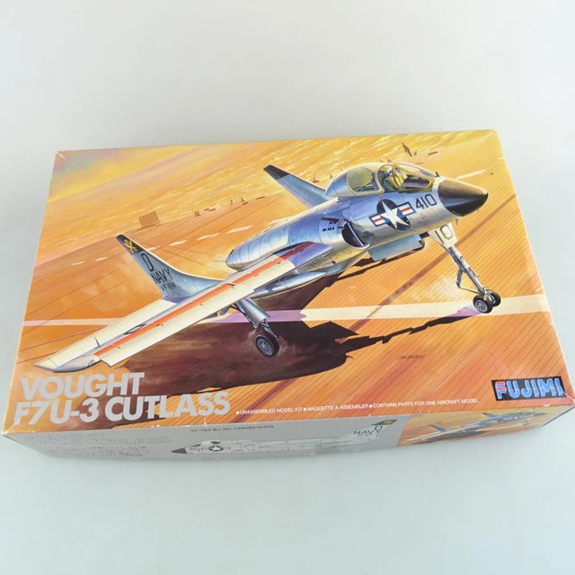 FUJIMI BAUSATZ 1/72 No 27010 Vought F7U-3 Cutlass ungebaut in OVP EUR ...