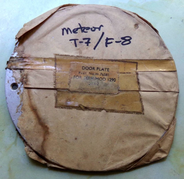 Panneaux Gloster Meteor T7 F8 X 2 Plaque De Porte 26eh Mod1290 P No W