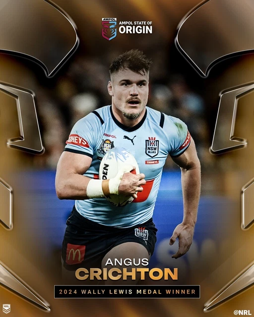 SYDNEY ROOSTERS NSW Blues 2024 State Of Origin Nrl Rugby Champion ...