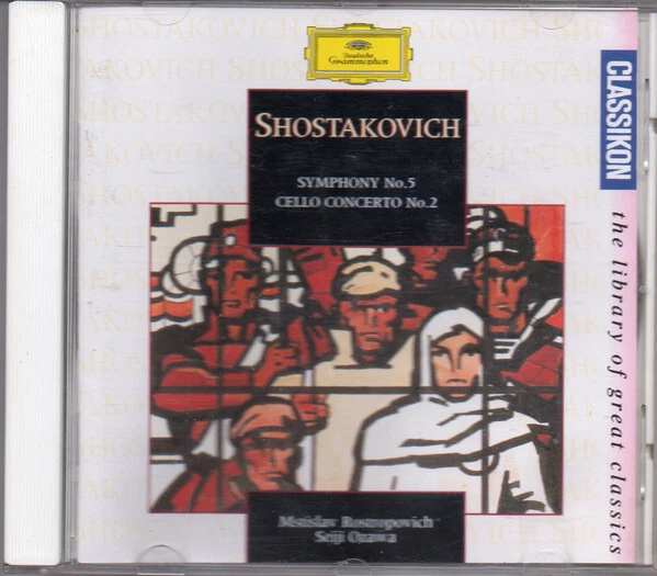 DMITRI SHOSTAKOVICH, MSTISLAV Rostropovich, Seiji Ozawa - Symphony No.5 ...