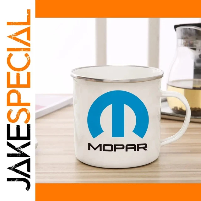 JAKESPECIAL – WHITE Metal MOPAR Logo Coffee Mug 300ml EUR 35,99 ...