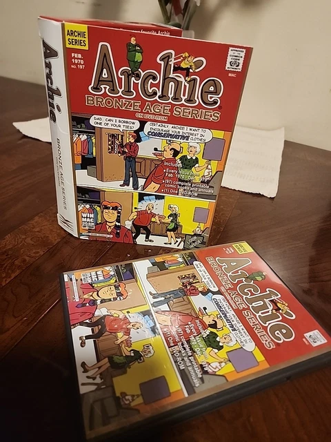 ARCHIE BRONZE AGE Series PC DVD-ROM, Every Issue (97) From Feb 1970 ...