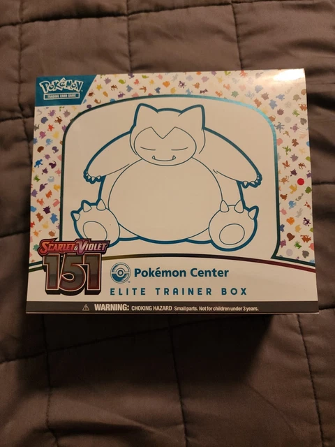 POKÉMON 151 POKEMON Center Exclusive Elite Trainer Box ETB + Stamped ...
