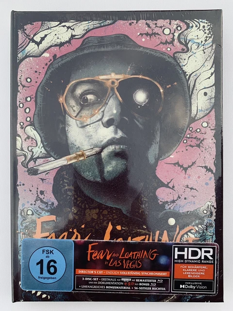 FEAR AND LOATHING in Las Vegas DC 4K DOLBY VISION OOP Mediabook Cover C ...