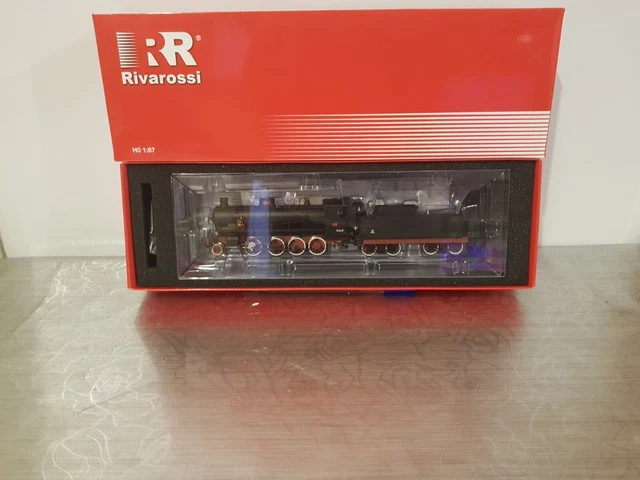RIVAROSSI HR2240 SCALA H0 1/87 Loco A Vapore Fs E 740 144 Ep. Iii ...