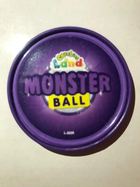 CBEEBIES LAND MONSTER ball Pop Badge Alton Towers £3.55 - PicClick UK