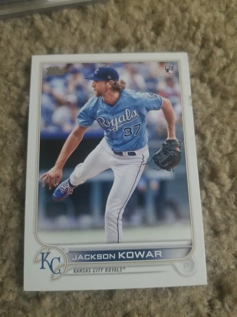 CARTE JACKSON KOWAR 2022 Topps Series 1 #264 Kansas City Royals (Base ...