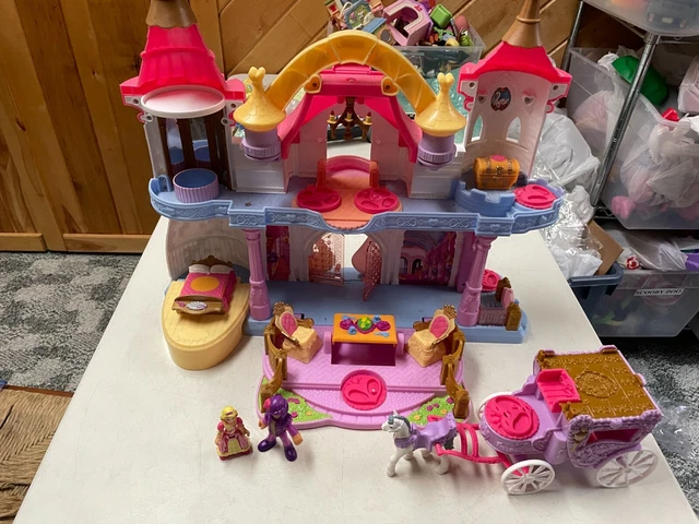 FISHER PRICE IMAGINEXT Precious Places Swan Palace Light & Sounds Castle W Pcs EUR 59,78 ...