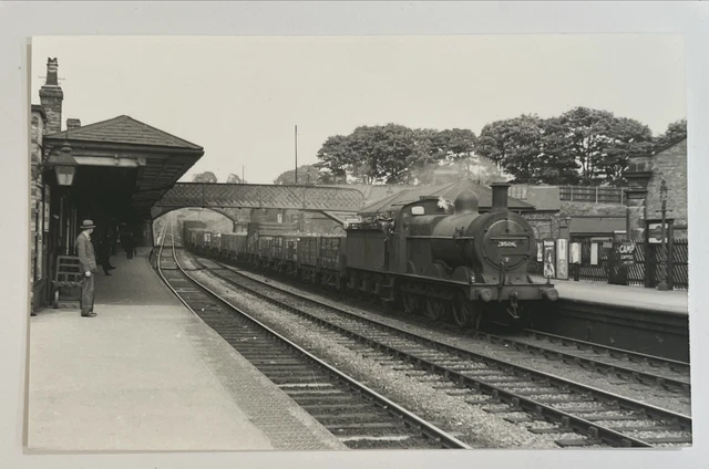 LMS RAILWAY LOCOMOTIVE Photograph - 3506 Bromsgrove Station - F213 £2. ...