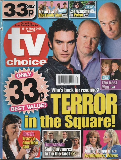 TV CHOICE 18 - 24 march 2006 eastenders phil / grant mitchell uk ...