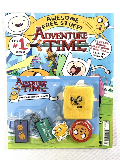 ADVENTURE TIME MAGAZINE Issue No. 1 + Free Gifts Sept 2013 Cartoon ...