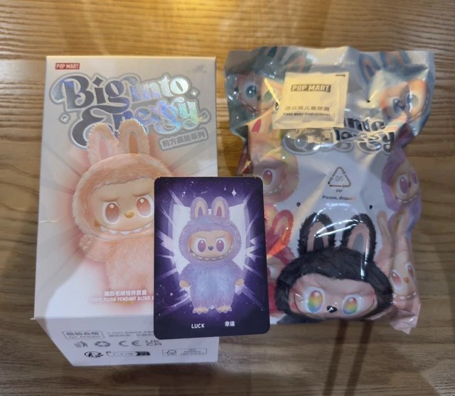 LABUBU - LUCK - V3 Big Into Energy - Pop Mart Confirmed Blind Box £23. ...
