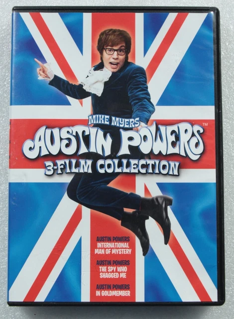 AUSTIN POWERS 3 Film Collection Man of Mystery Spy Who Shagged ...
