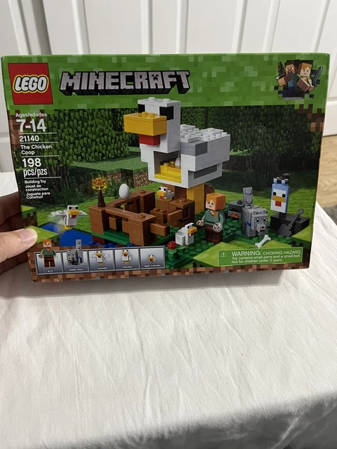 LEGO 21140 MINECRAFT THE CHICKEN COOP Egg Alex Bone *RETIRED* $49.99 ...