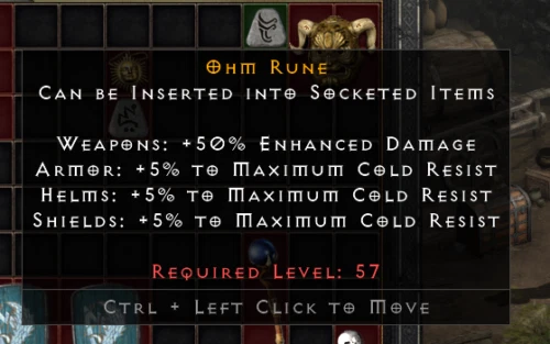 ~ OHM RUNE ~ Diablo 2 Resurrected D2R PC Softcore ~ US/EU for Famine ...