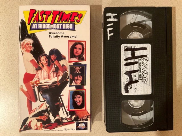 FAST TIMES AT Ridgemont High (VHS, 1996) Sean Penn, Jennifer Jason ...