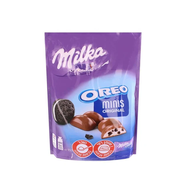 MILKA OREO MINIS chocolat casher original laiterie emballée ...