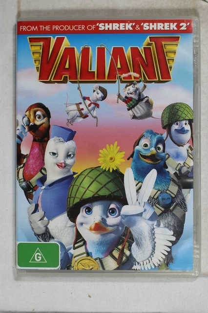VALIANT (DVD 2006) Animated Reg 4 Like New (D699) $14.99 - PicClick AU