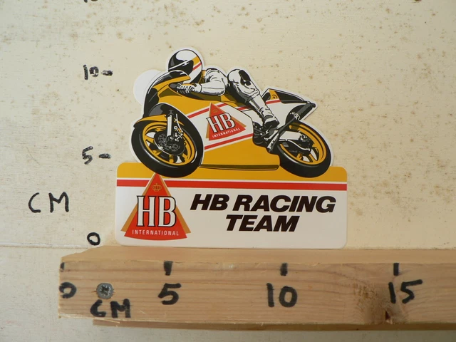 STICKER,DECAL HB INTERNATIONAL Hb Racing Team Moto Gp Grandprix Text D ...