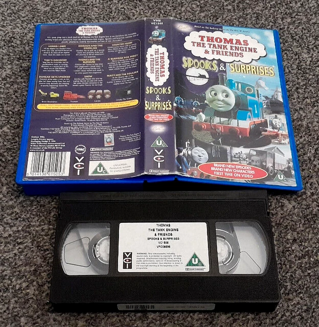 THOMAS THE TANK Engine Spooks & Surprises Vhs Video Kids Children £9.50 ...