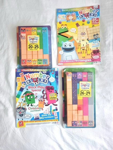 NUMBERBLOCKS 20-26 &26-29 Cbeebies Number Blocks Autism special needs ...