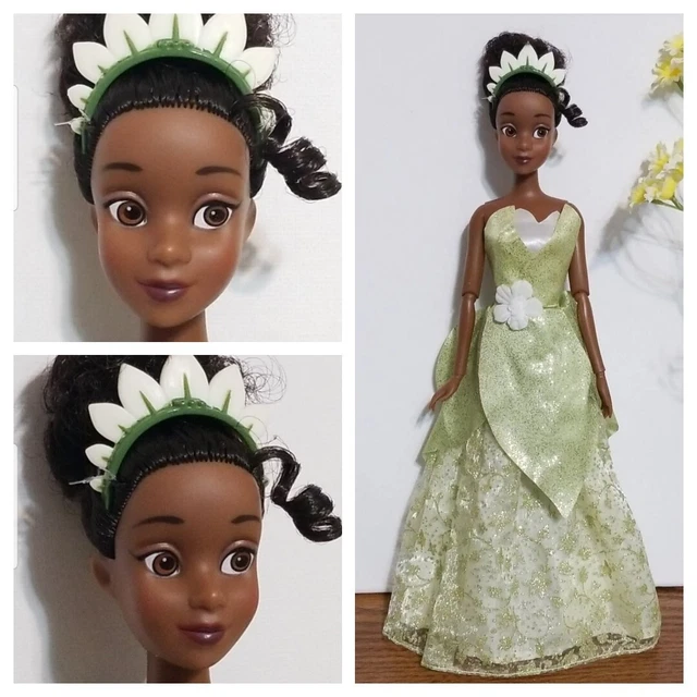 DISNEY BARBIE THE Princess And The Frog Tiana AA Doll Jointed Super ...
