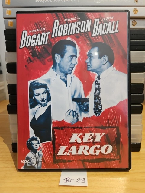 DVD - KEY LARGO - Humphrey Bogart/Lauren Bacall EUR 3,50 - PicClick FR