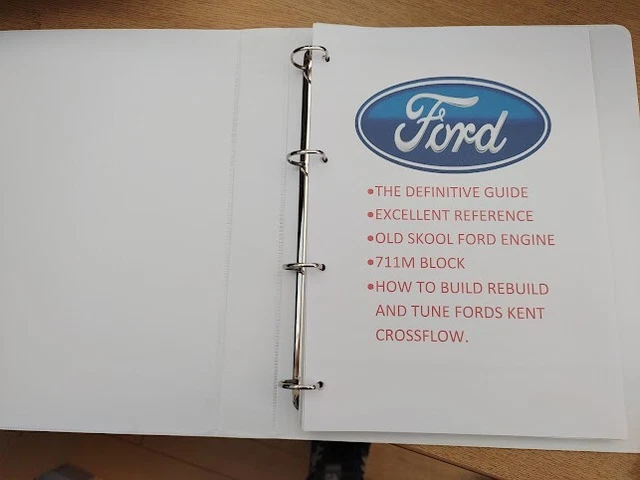 FORD ENGINE X Crossflow ''Old Skool'' 911M Block-Crossflow- £13.46 ...