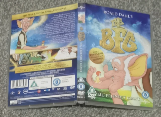 ROALD DAHL'S THE BFG: Big Friendly Giant Children's DVD Film Movie £2. ...