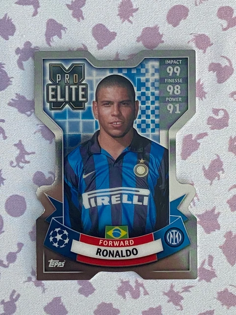 2024 MATCH ATTAX Extra UEFA Ronaldo Pro Elite Shield Chrome #270 Inter ...