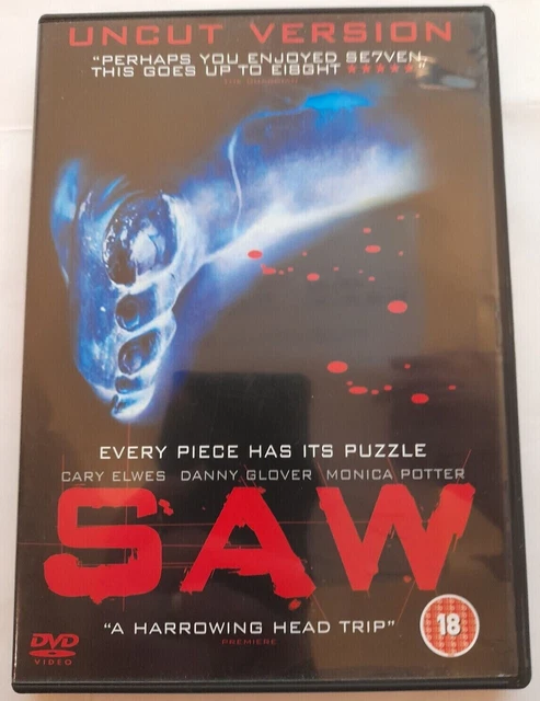 SAW: CARY ELWES, Danny Glover - UNCUT VERSION (DVD, 2005) £2.89 - PicClick UK