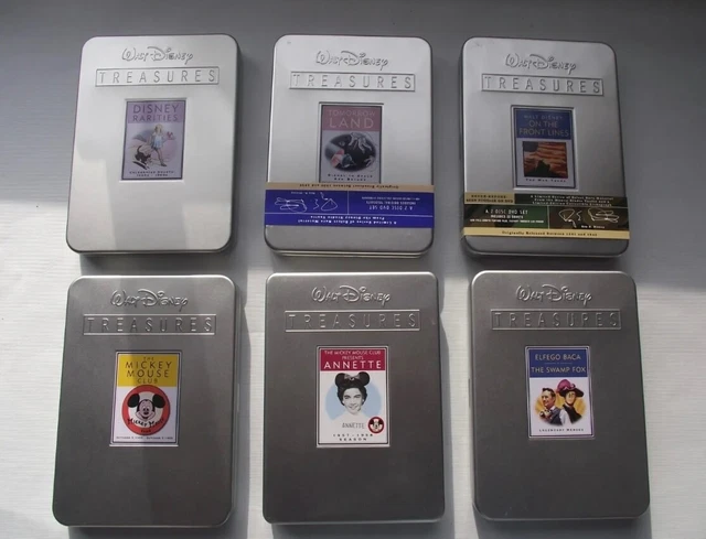 WALT DISNEY TREASURES Rare Complete Collection 30 DVD Tin Boxset All ...