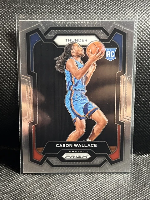 CARSON WALLACE 2023-24 Panini Prizm #139 Rookie RC Oklahoma City ...
