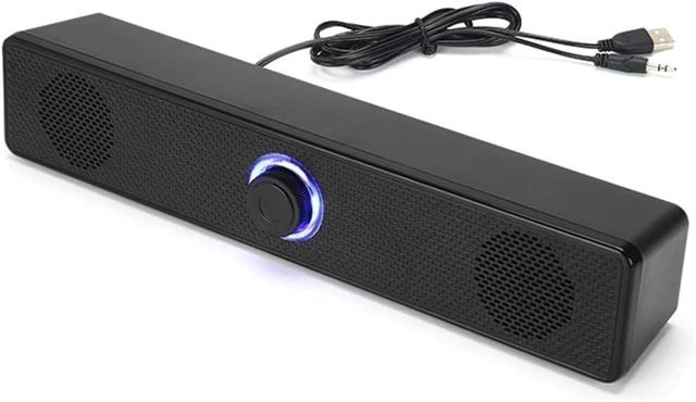 COMPACT USB-POWERED BLUETOOTH Soundbar for TV & PC - Immersive Audio ...