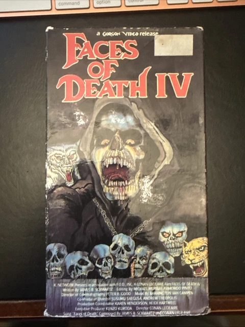 VINTAGE HORROR VHS Faces Of Horror 4 £32.28 - PicClick UK