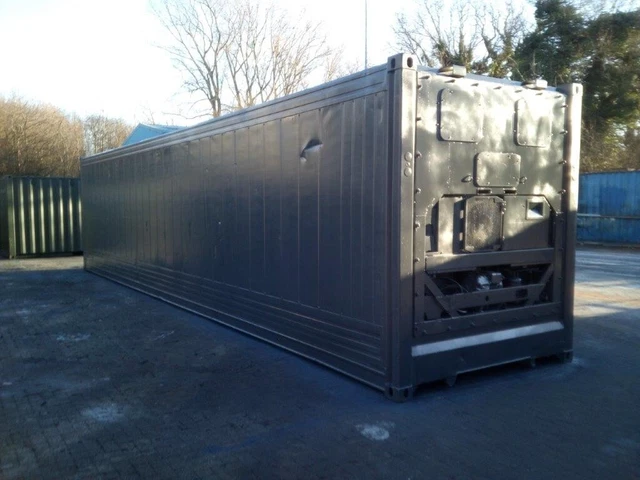 40FT HC INSULATED Shipping Container £2,850.00 - PicClick UK
