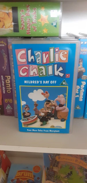 CHARLIE CHALK MILDRED'S Day Off Rare UK PAL VHS Release 1991 £9.99 ...